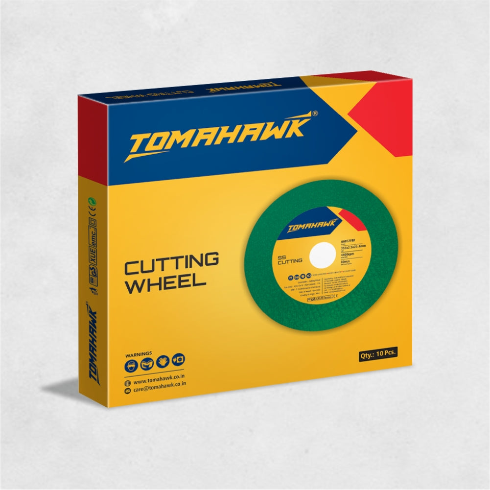 Buy 4" Cutting Wheels for Metal & Stainless Steel Online | TOMAHAWK®